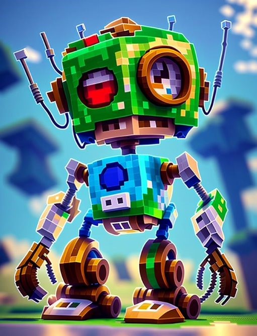 Creepy Robot #6 - Creepy Robot: NFT Collection | OpenSea